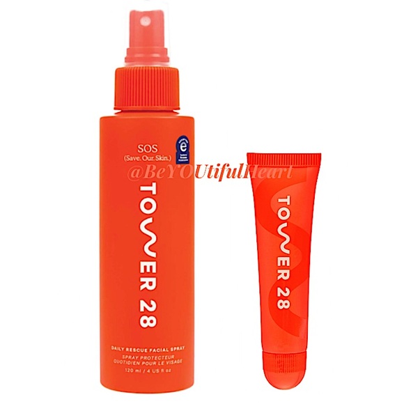 Tower 28 | Skincare | Tower 28 Beauty Sos Rescue Duo Full Size Facial ...